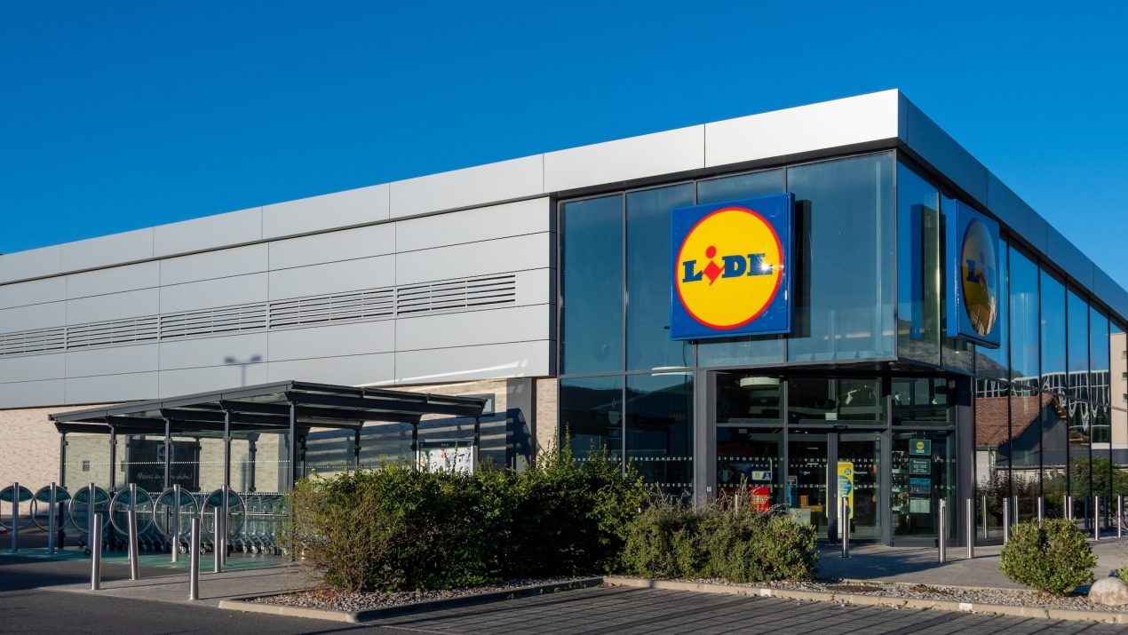 Lidl Filiale von außen